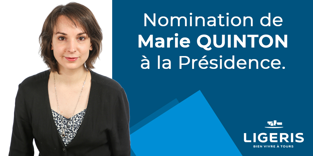 Nomination de Marie QUINTON à la présidence de LIGERIS - LIGERIS